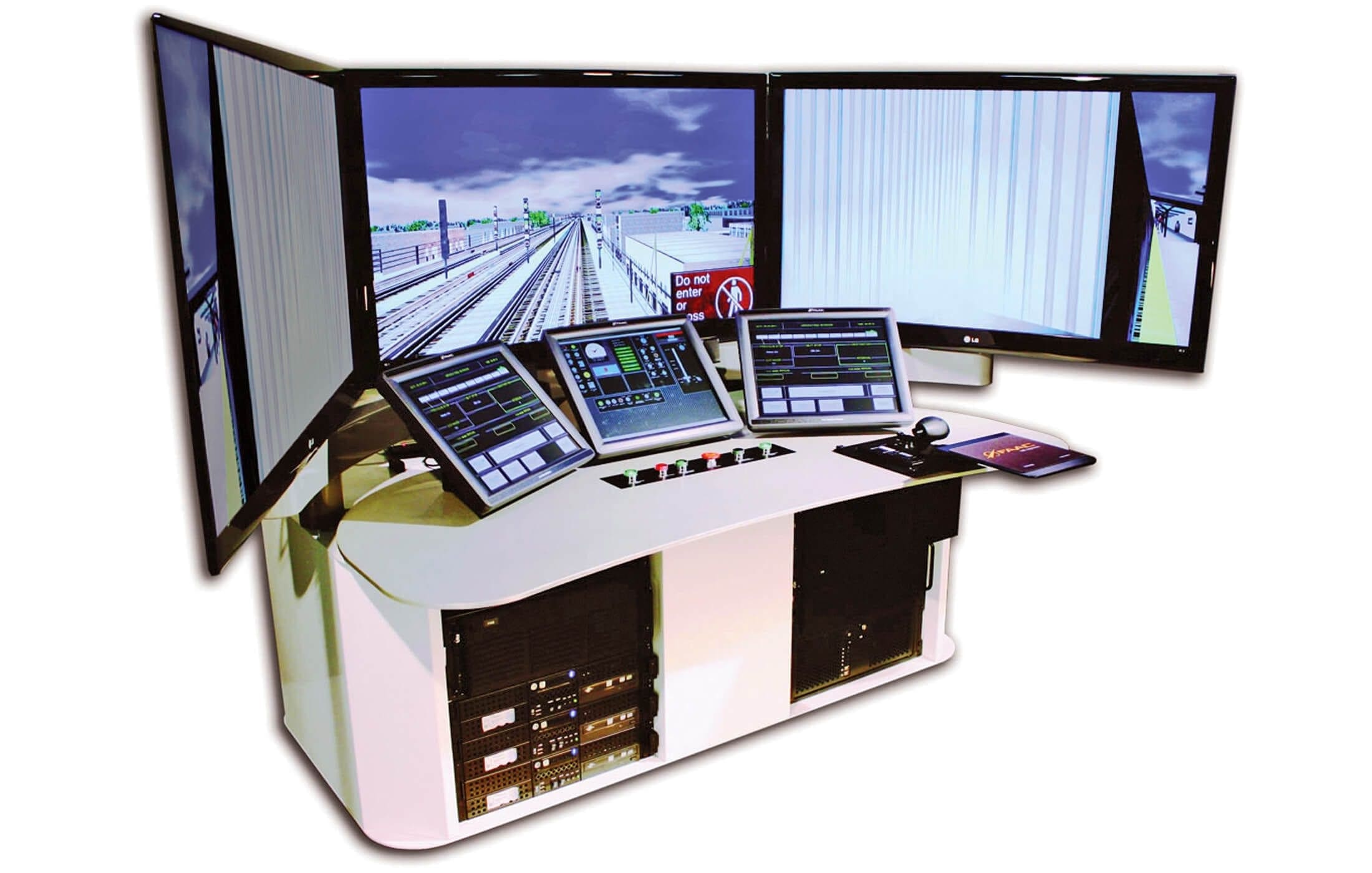 Mr 1000 Rail Operator Training Simulator Faac