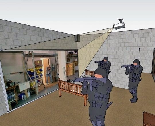 MILO Range Shoothouse Use of Force Training Simulator