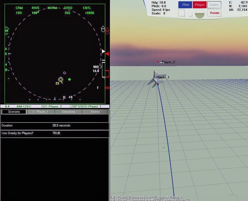 Missile Trajectory Simulation | SimBuilder | FAAC