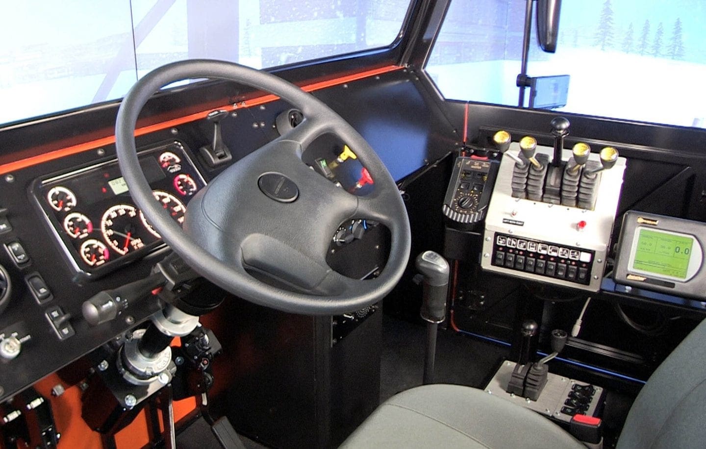 Snow Plow Driver Training Simulator | FAAC