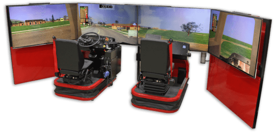 Custom Fire Truck Cab Training Simulator | FAAC