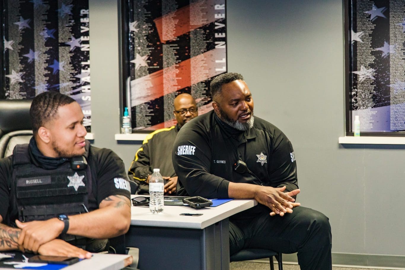 NFL Alumni and Law Enforcement Officers Gather Together on the MILO ...