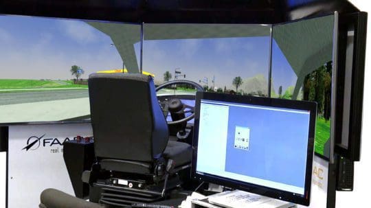 TT 1000 Truck Driver Training Simulator | FAAC