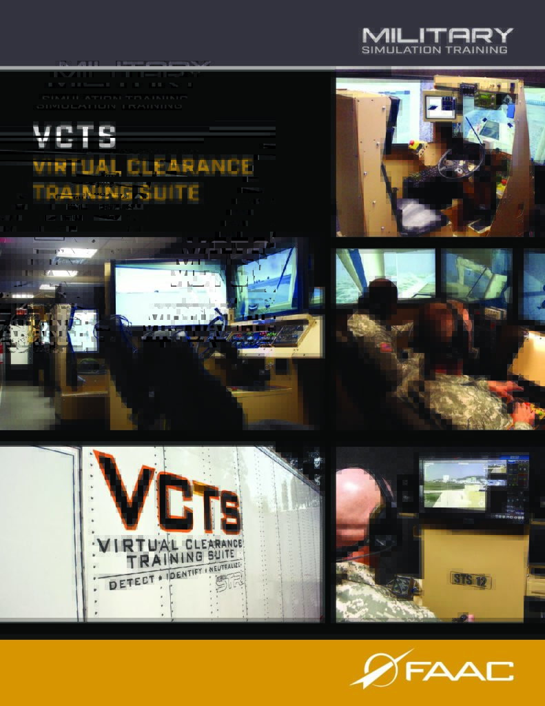 Virtual Clearance Training Suite (VCTS) | FAAC