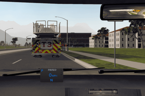 LE-100 Police Driving Simulator | FAAC