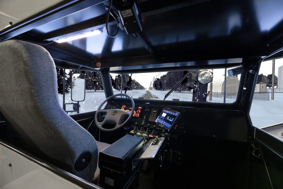 Snow Plow Simulation - Snow Plow Training Simulator | FAAC