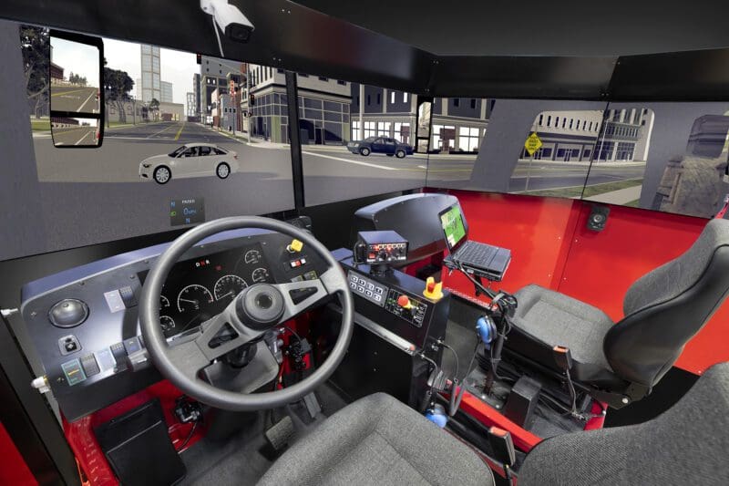 ER-1600 Fire Truck Crew Training Simulator | FAAC