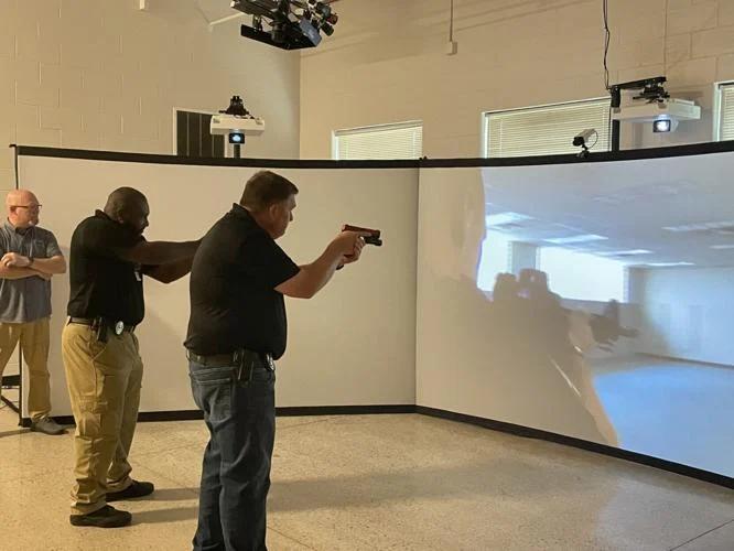 Searcy Police Department started training on their new MILO Range Theater. - FAAC
