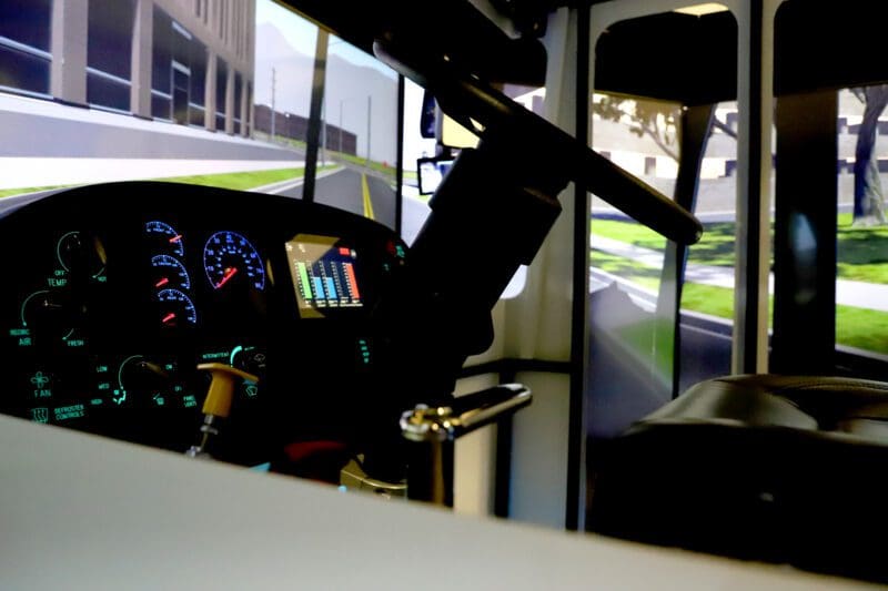 Swappable Panels for Public Transport Sim Training - FAAC