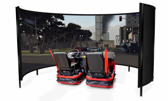 Dual Crew Fire Truck Crew Training Simulator | FAAC