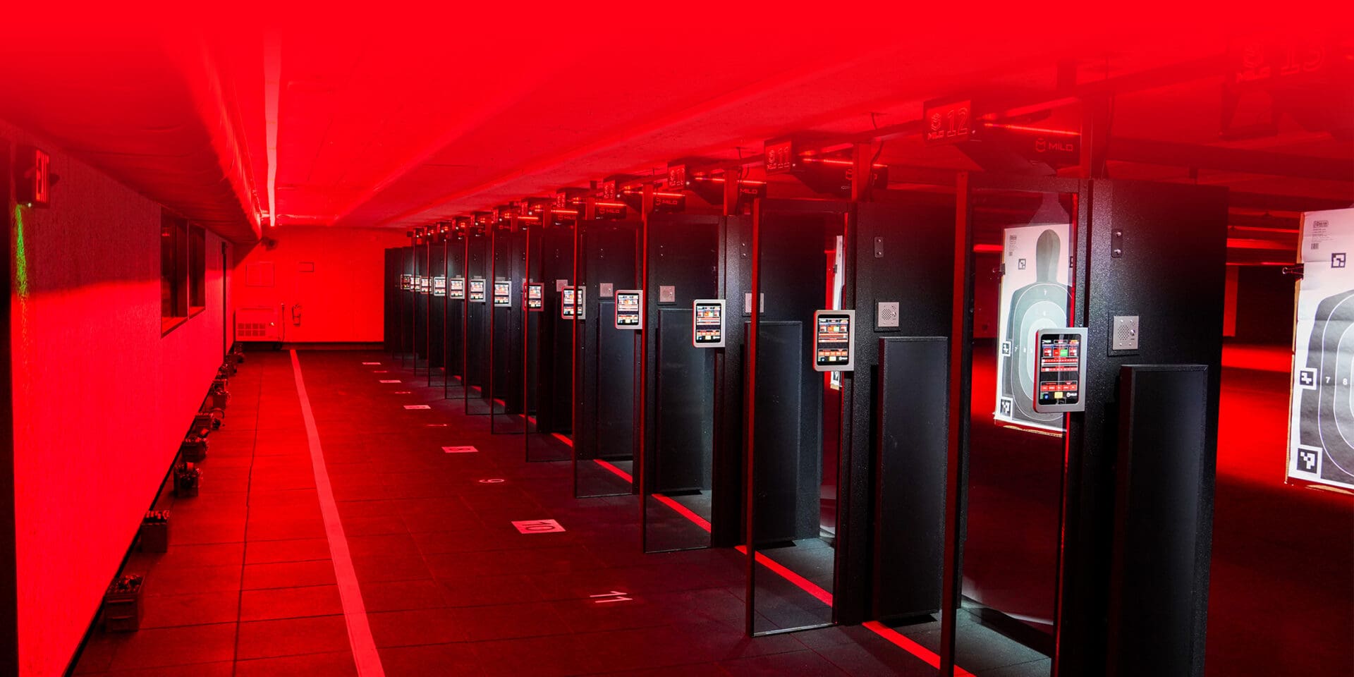 MILO Live Modular Shooting Range: Ready Range
