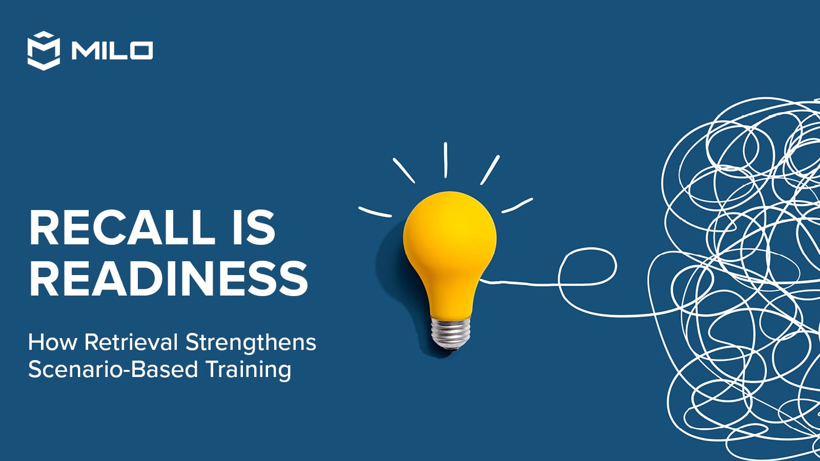 Recall is Readiness | MILO